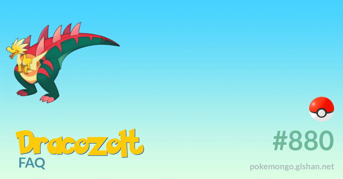 Dracozolt FAQ - Pokemon Go