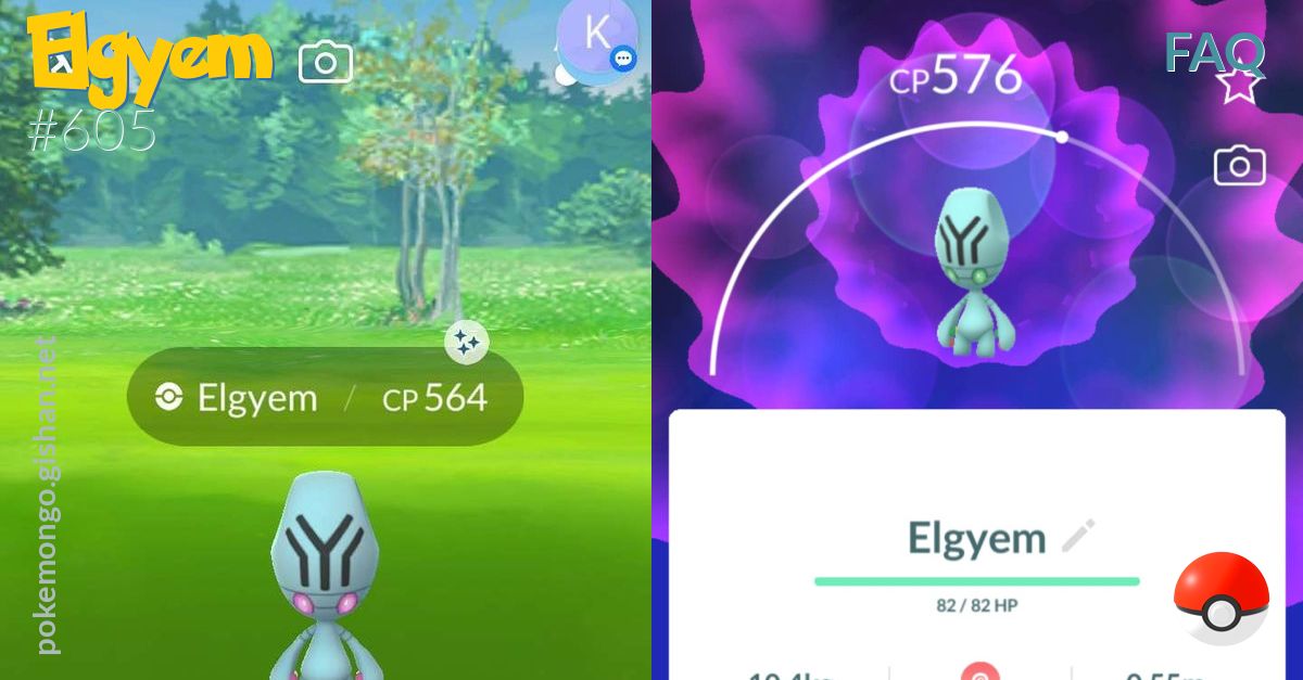 Elgyem FAQ - Pokemon Go