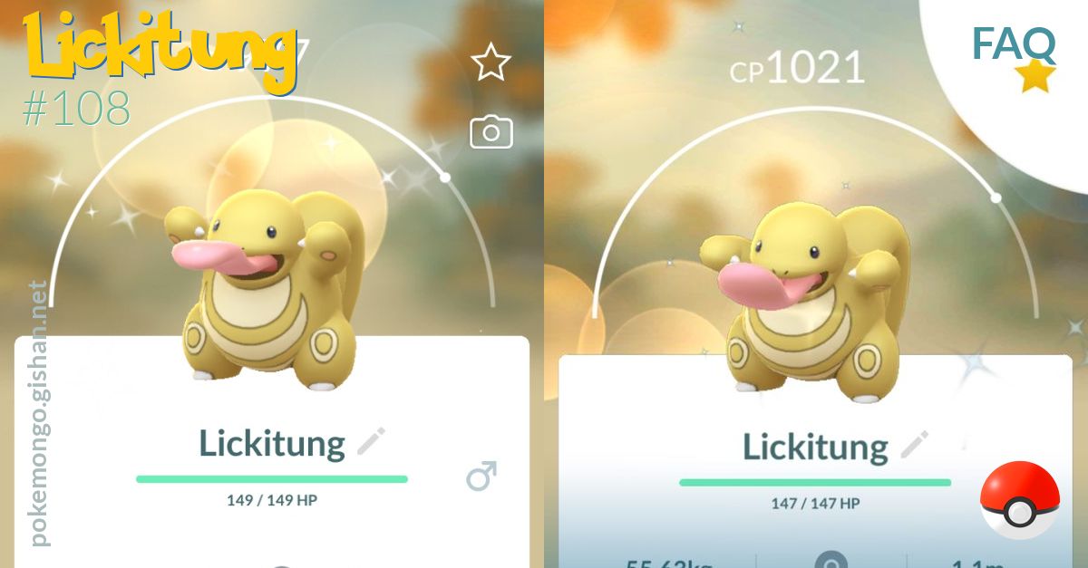 Lickitung FAQ - Pokemon Go