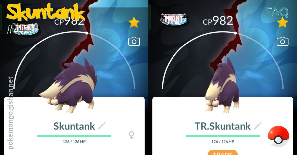 Shadow Skuntank FAQ - Pokemon Go